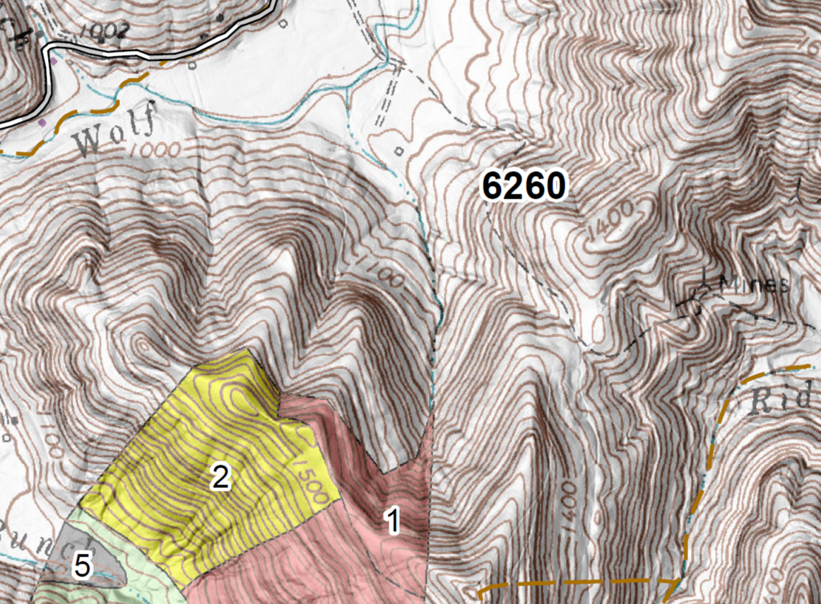 Little Wolf Broad Valley – 3D Maps – Jellico Mountains Logging